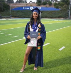 CHANCE COMBS' MOM AND SIBLINGS SUPPORT HER AT HER HIGH SCHOOL GRADUATION
