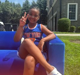 CARMELO ANTHONY AND MIA BURKS CELEBRATE DAUGHTER'S 7TH BIRTHDAY