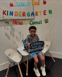 LIL BABY AND JAYDA CHEAVES CELEBRATE SON LOYAL'S FIRST DAY OF KINDERGARTEN