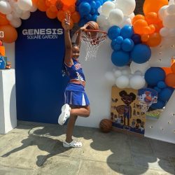 CARMELO ANTHONY AND MIA BURKS CELEBRATE DAUGHTER'S 7TH BIRTHDAY