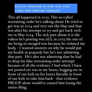 ERICA MENA ACCUSES SAFAREE OF MISTREATING SON, CALLS FOR RESOLUTION FOR ...