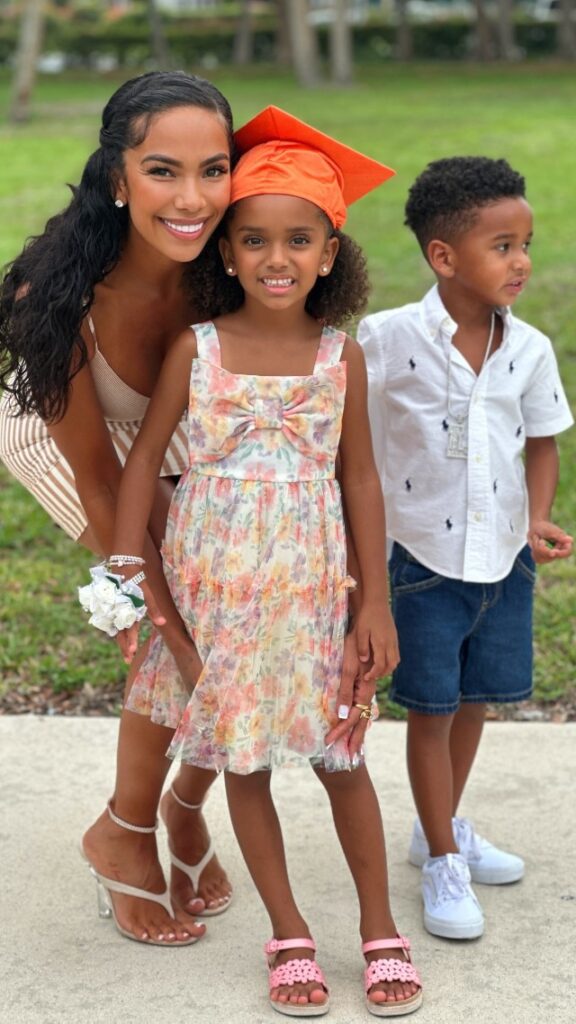 ERICA MENA AND SAFAREE SAMUELS REUNITE FOR DAUGHTER SAFIRE’S PRESCHOOL ...