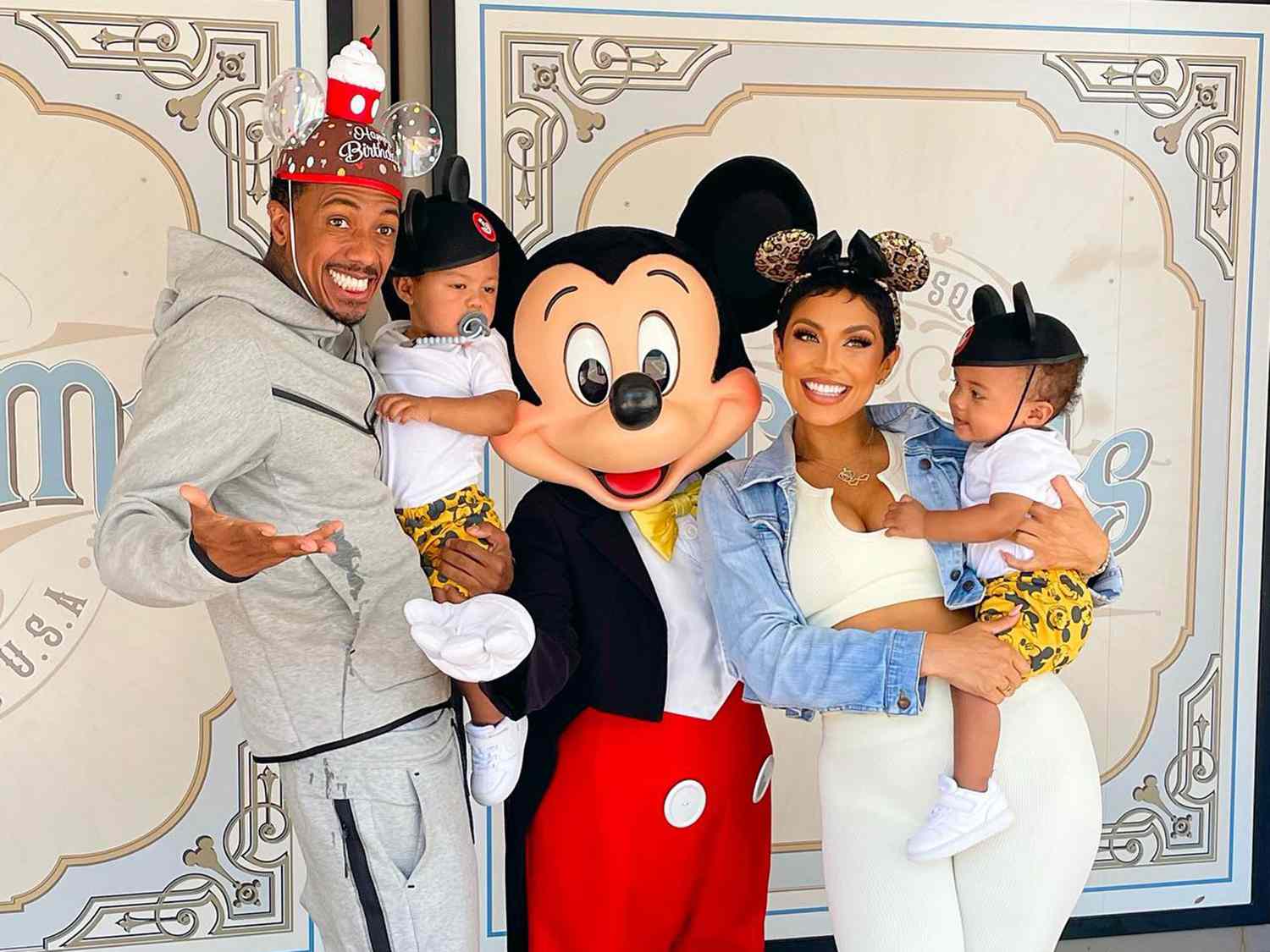NICK CANNON AND ABBY DE LA ROSA CELEBRATE TWINS' FOURTH BIRTHDAY