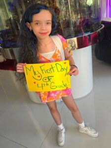 COCO IS FEELING "BLUE" ABOUT DAUGHTER STARTING 4TH GRADE
