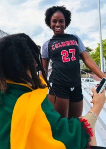 ROHAN MARLEY AND LAURYN HILL CELEBRATE DAUGHTER SARA'S SENIOR NIGHT
